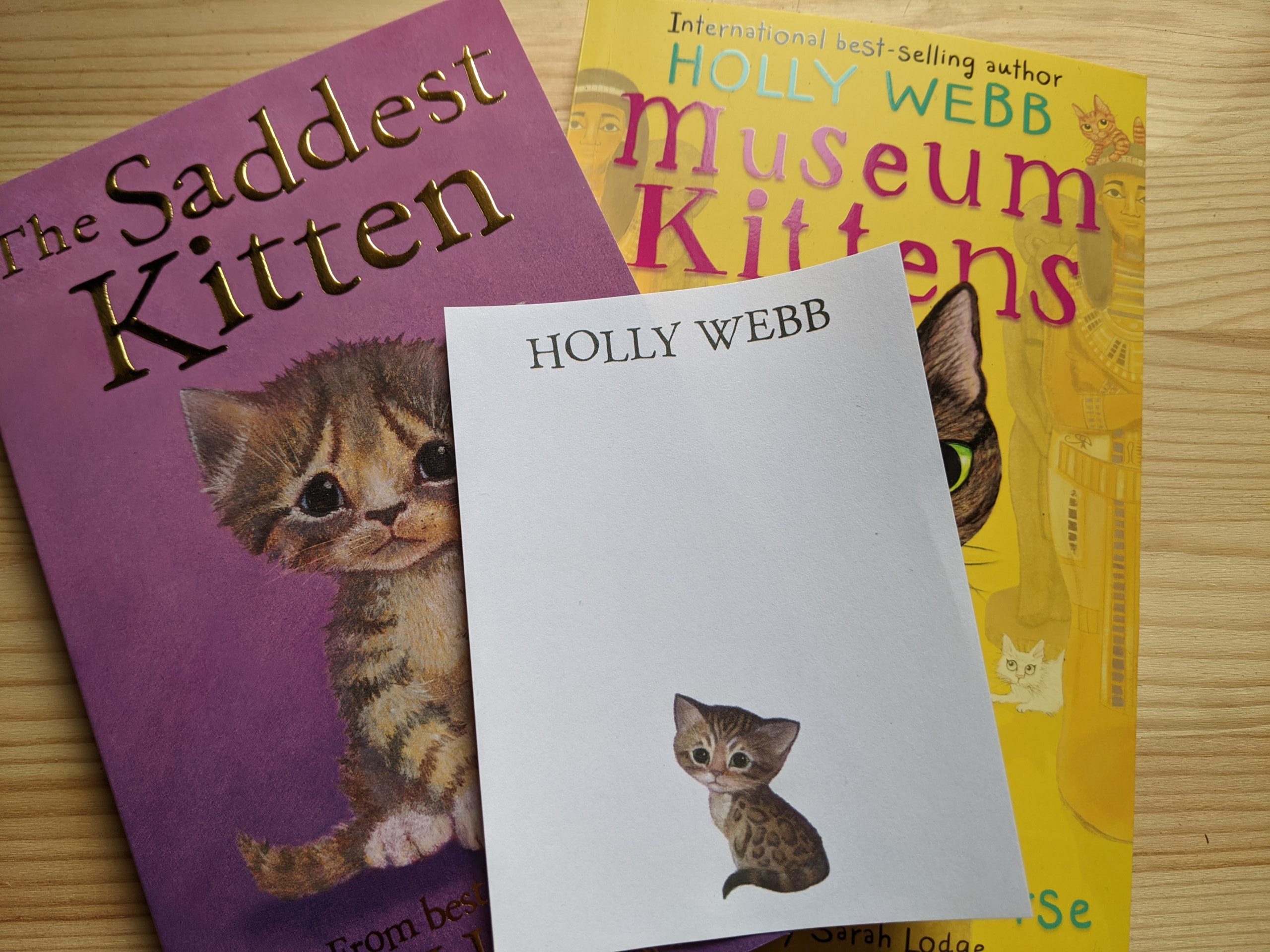 Signed books! - Holly Webb